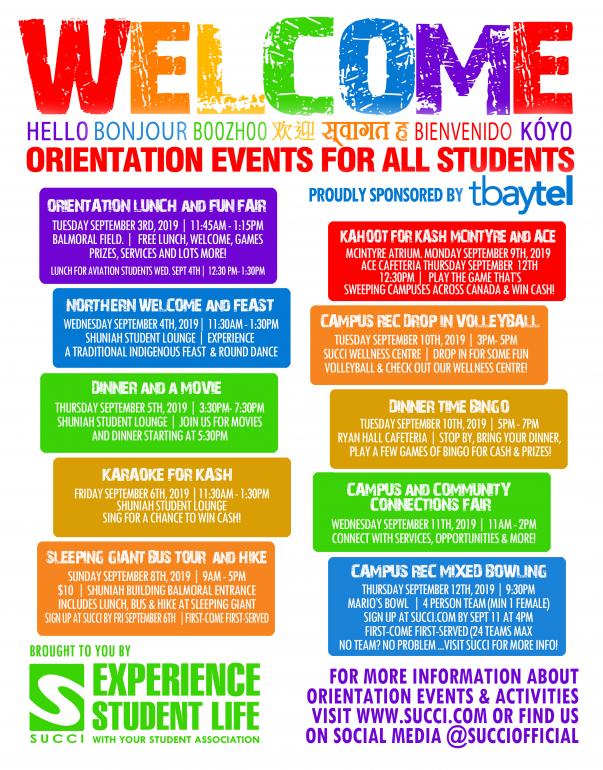 Orientation Activities By SUCCI Your Student Association Orientation Activities By SUCCI Your Student Association