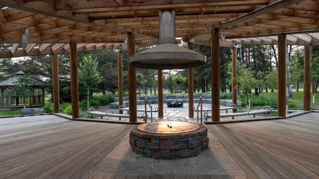 Anwebiiwining Outdoor Space | Confederation College