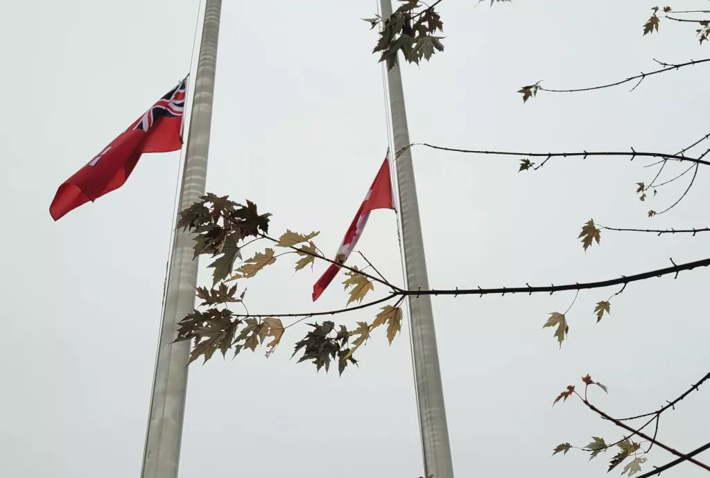 Flags at Half Mast for Indigenous Veterans Day | Confederation College